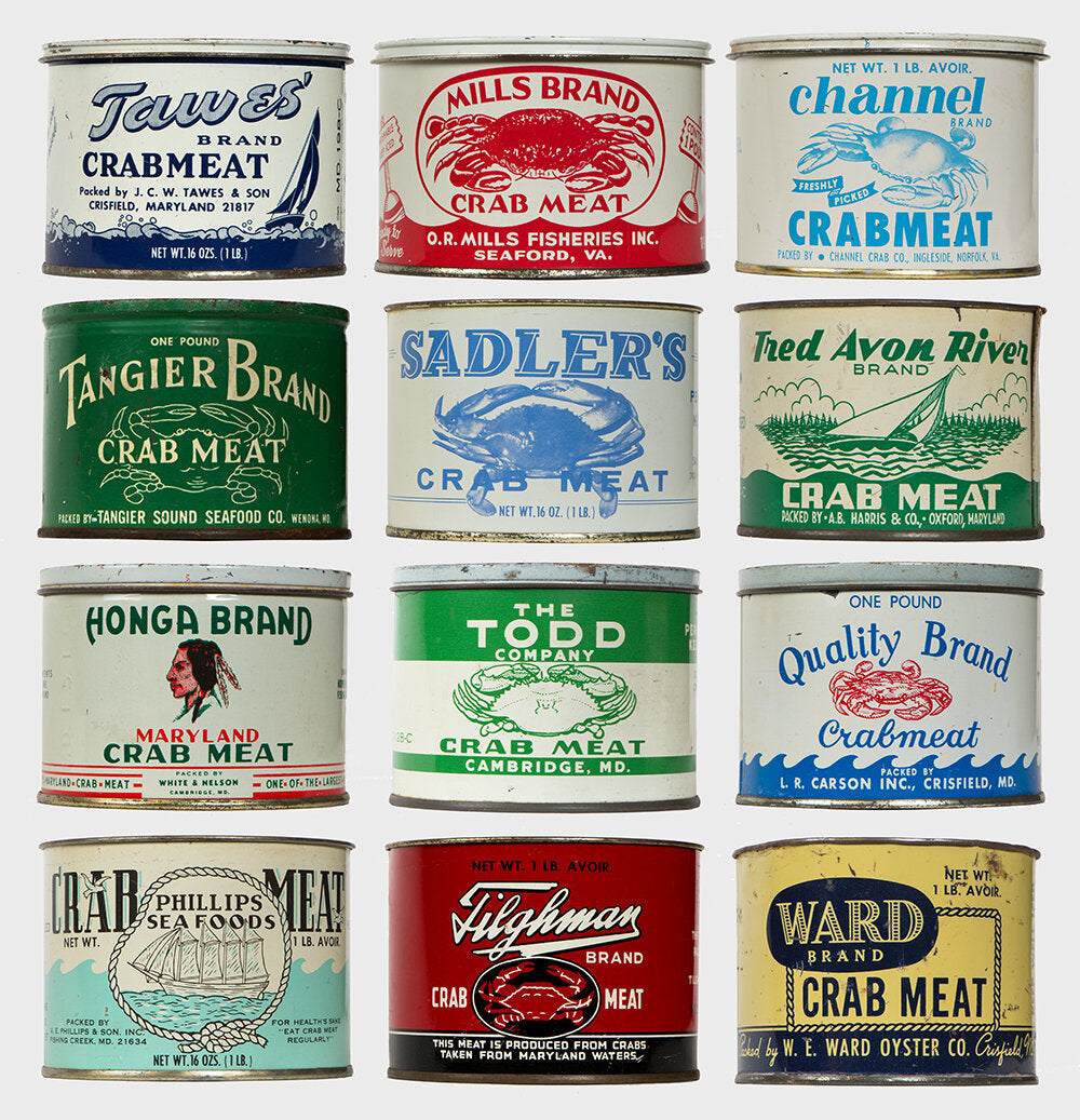 Chesapeake Bay Crab Meat Cans – Annapolis Collection Gallery